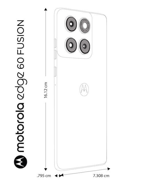 Motorola Edge 60 Fusion POLED 6.6 pulgadas Telcel 8